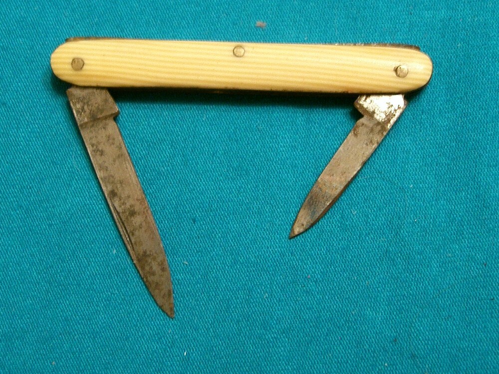 VINTAGE FK SOLINGEN FOLDING POCKET PEN JACK KNIFE KNIVES OLD
