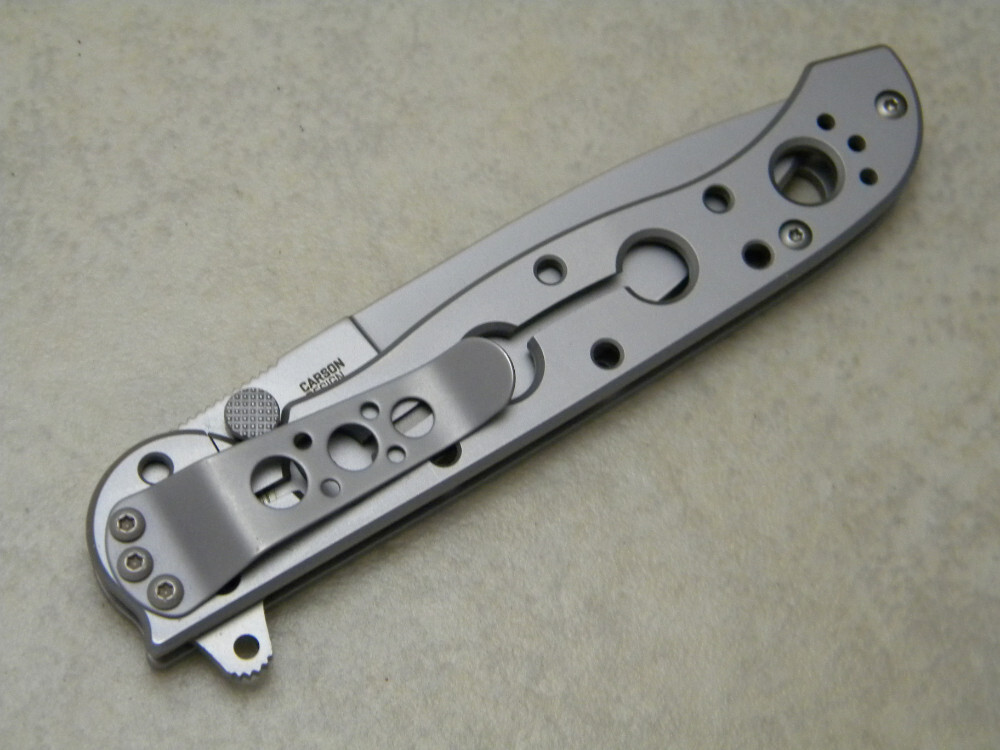 Columbia River Knife & Tool CRKT Carson M16 03SS Spear Piont Lockback ...