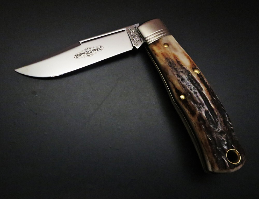 Great Eastern Cutlery Northfield UN-X-LD #83 Tascosa Lockback Sambar ...