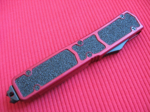 Rare Early Microtech 2005 Red MAKORA Fire Ant OTF Switchblade Knife ...