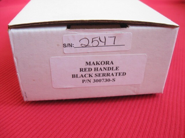 Rare Early Microtech 2005 Red MAKORA Fire Ant OTF Switchblade Knife ...