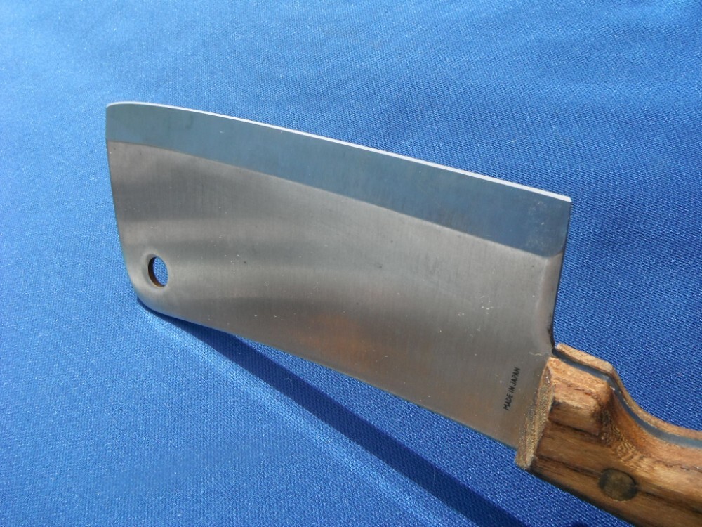 Carvel Hall Great Blades Molybdenum Steel Cleaver Japan Made Kitchen ...