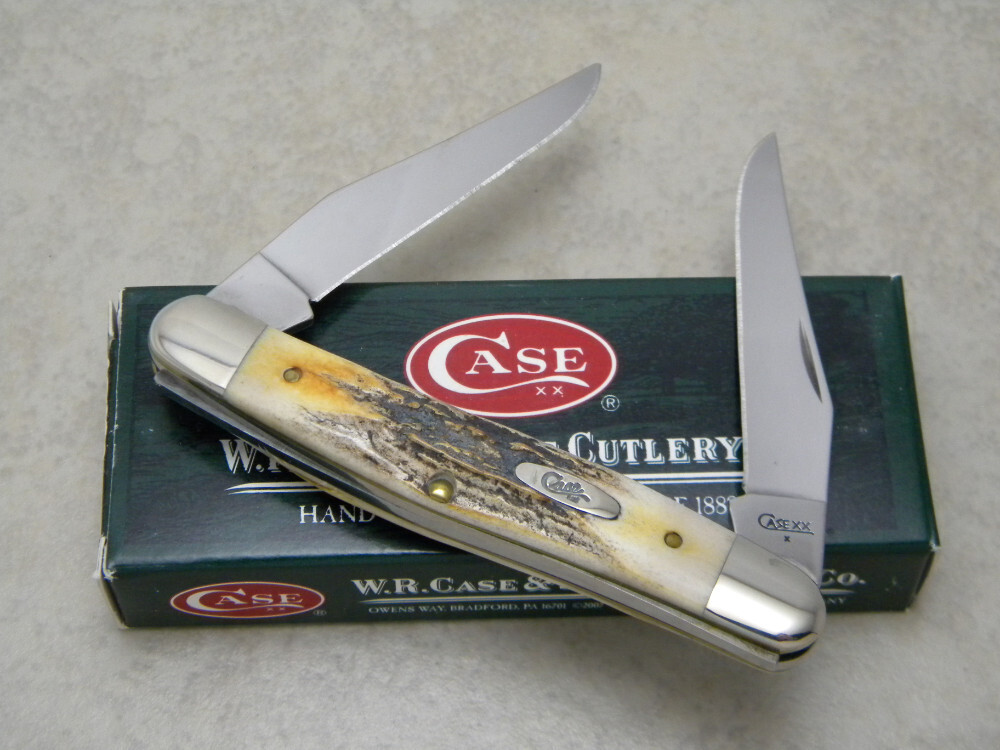 Case XX USA 2009 Stag Muskrat Knife NIB