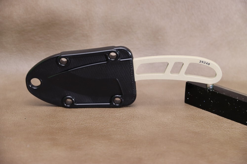 ESEE Candiru Fixed Blade Neck Knife Kit w/Extras (2" Dark Earth)