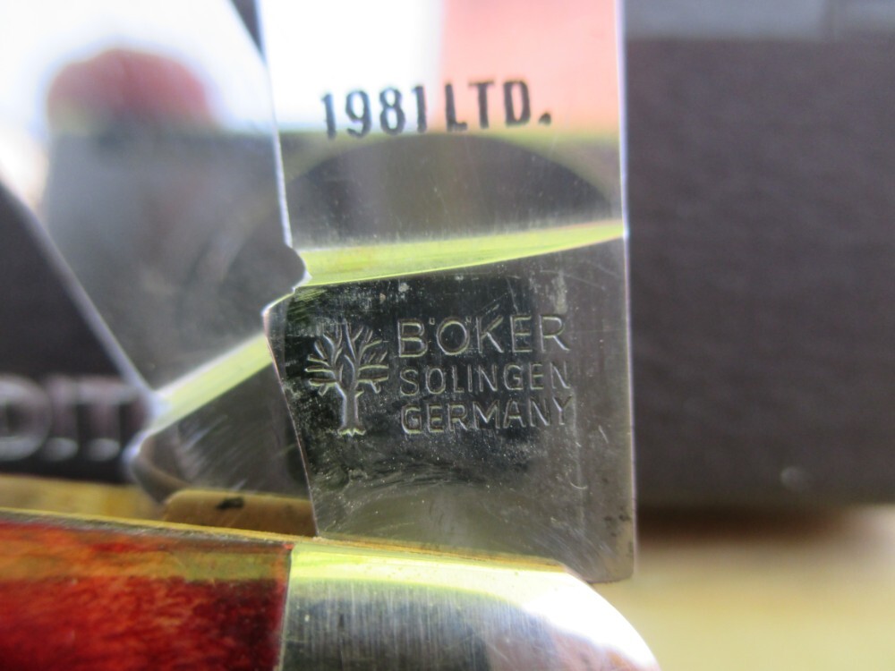 Boker (Solingen Germany) Stockman "The Collector"