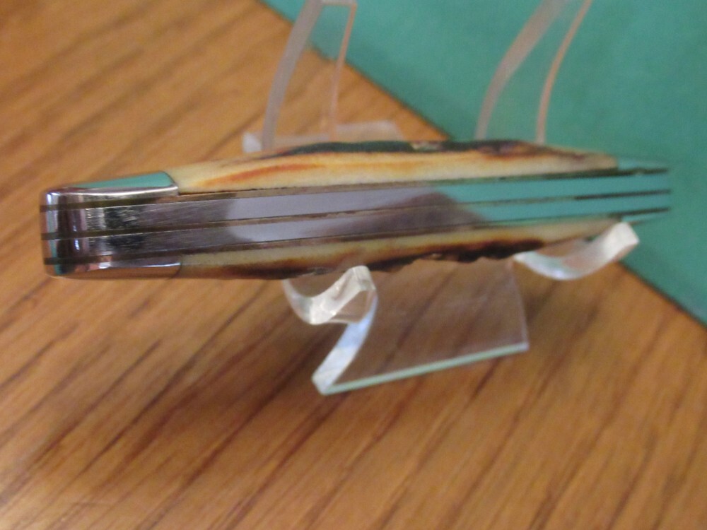 Case XX 1976 Grey Etch Stag Serpentine Jack Pattern # 52087 SSP