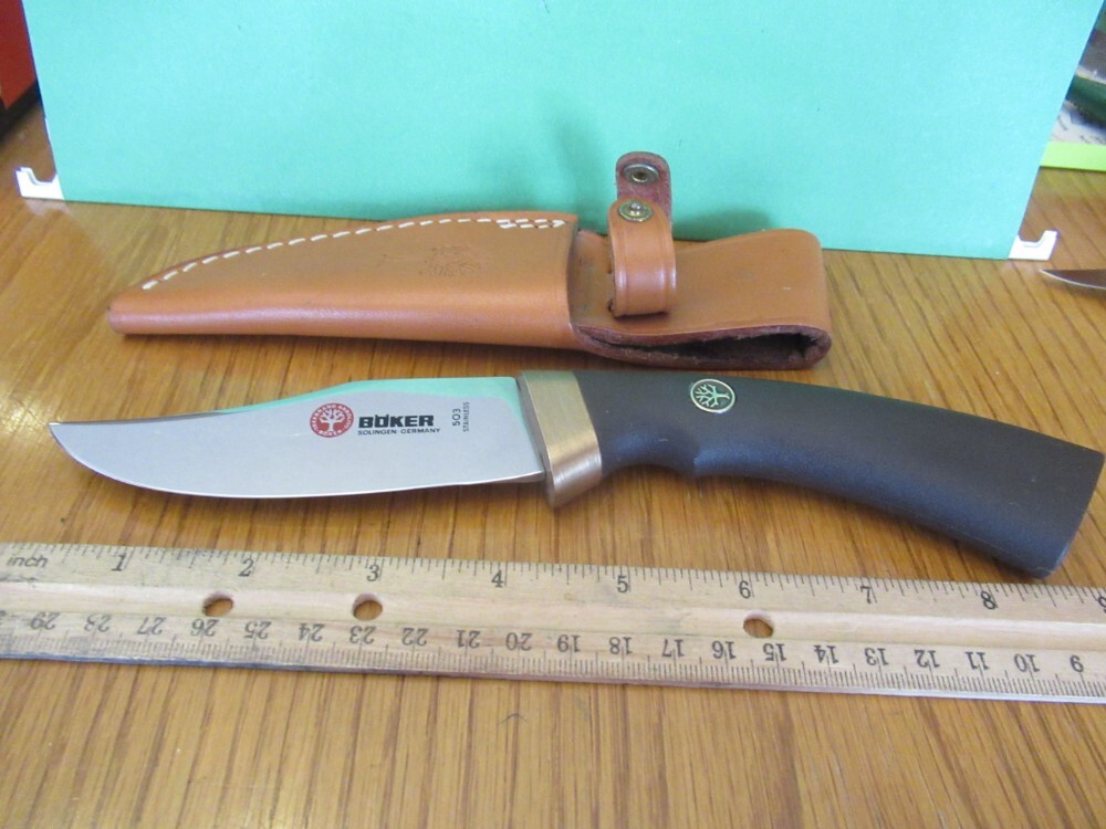Boker Stainless Steel Fixed Blade Model 503