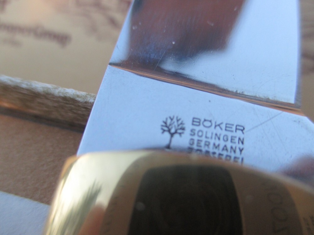 Tree Brand Boker "Hardware Industry" Commerative Lockback