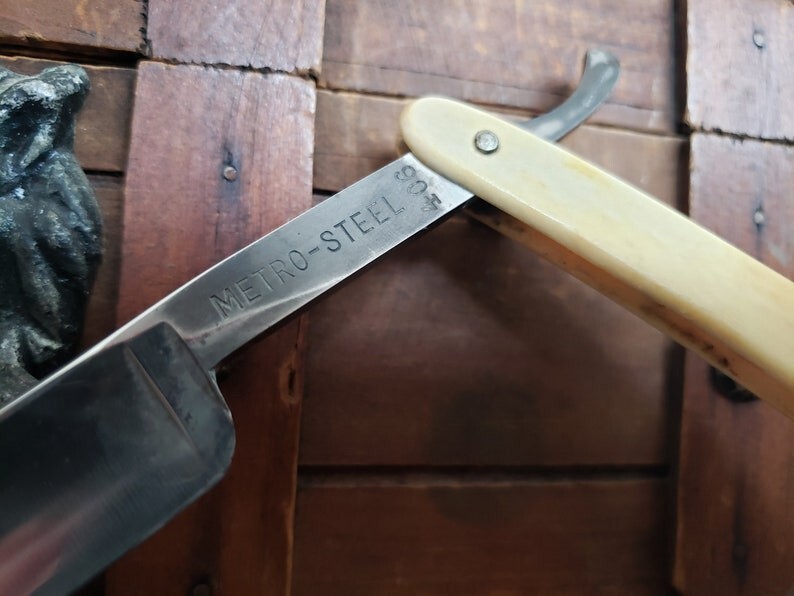 RARE Vintage Solingen, Gustav Neeff Straight Razor - Metro Steel - New ...