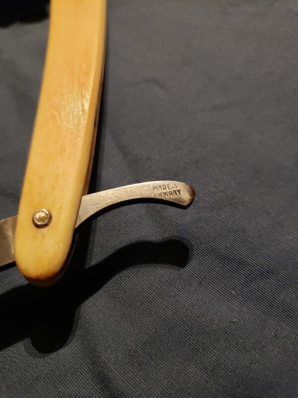 RARE Vintage Solingen, Gustav Neeff Straight Razor - Metro Steel - New ...