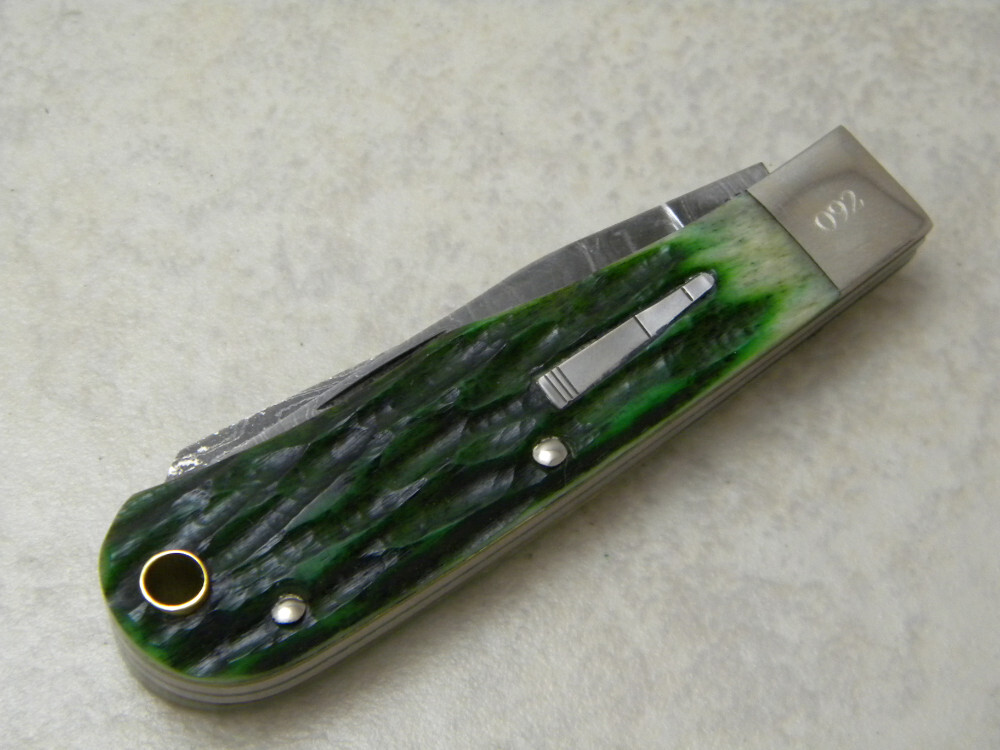 Remington UMC USA 2012 R1173 Bone Damascus Baby Bullet Knife