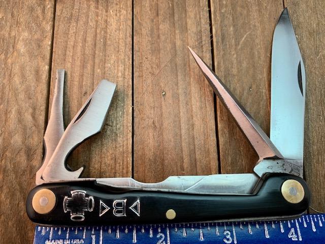 Kaufmann Pipe Fitters Knife Solingen Germany MG14