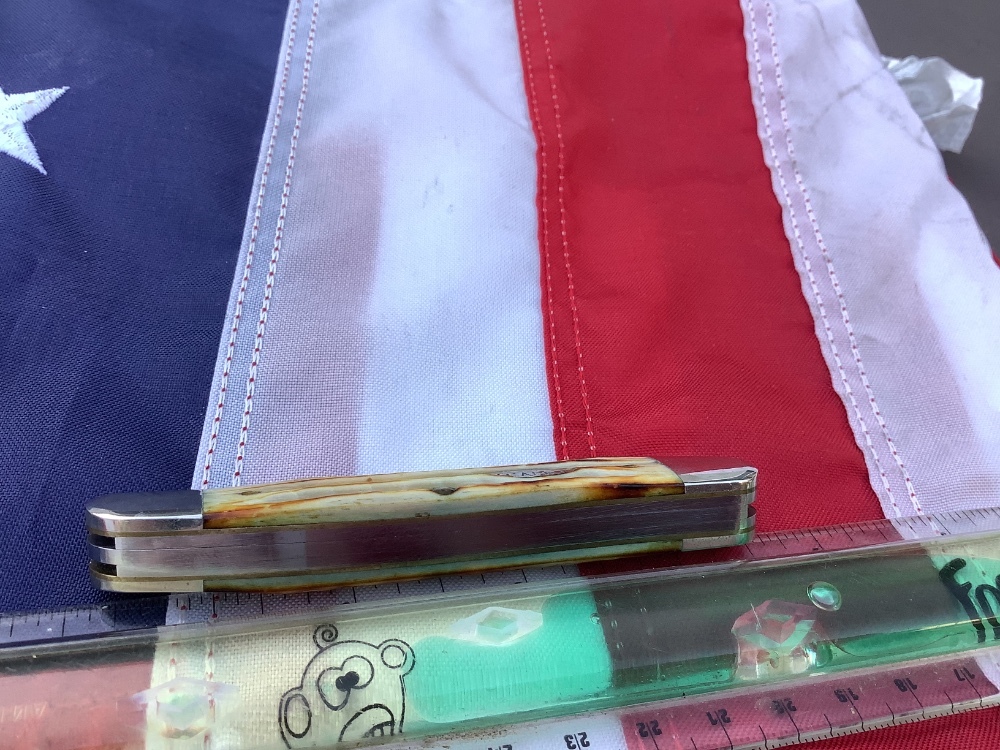 Case xx Whittler With Second Cut Bone Handle -MCMXCV -SC6308 SS -NOS