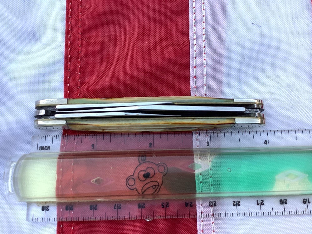 Case xx Whittler With Second Cut Bone Handle -MCMXCV -SC6308 SS -NOS