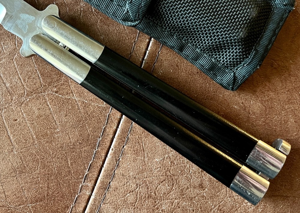 Benchmade Jody Sampson Handground Balisong aka Butterfly Knife ...