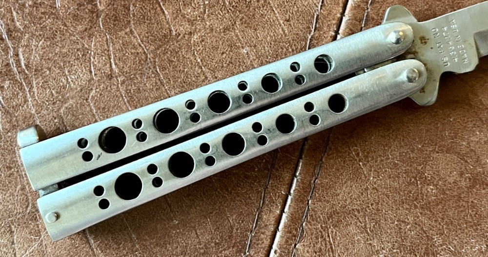 Benchmade Model 11 Balisong aka Butterfly Knife, Used