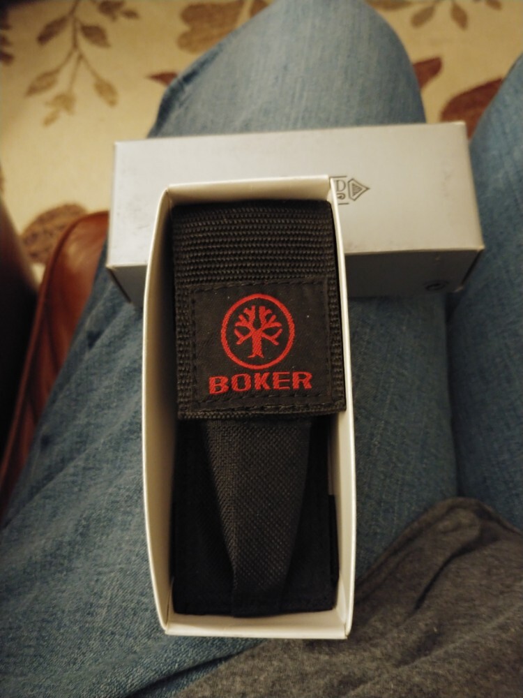 BOKER TOP LOCK, BLACKED OUT TACTICAL