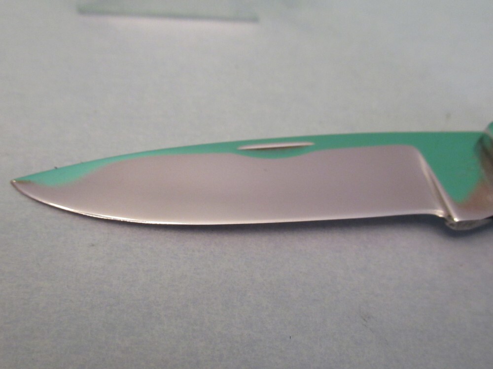 Buck Micarta Handle Pre Date Code English Script Stamp Model # 501