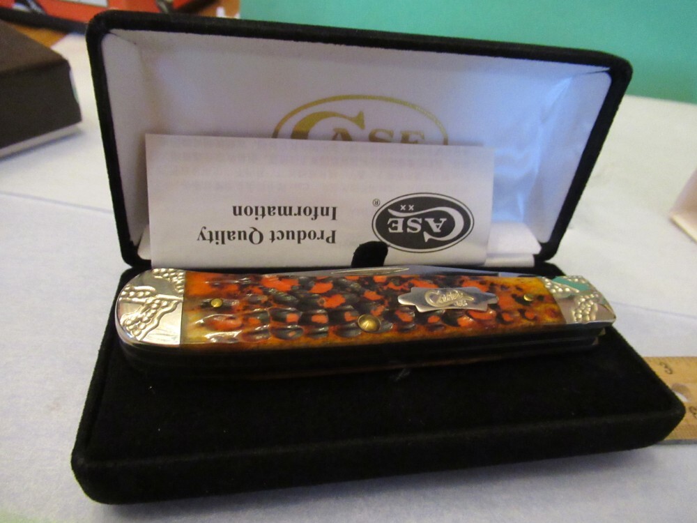 Case XX 2016 Scrolled Bolsters Autumn Bone Trapper Pattern # 6254 SS