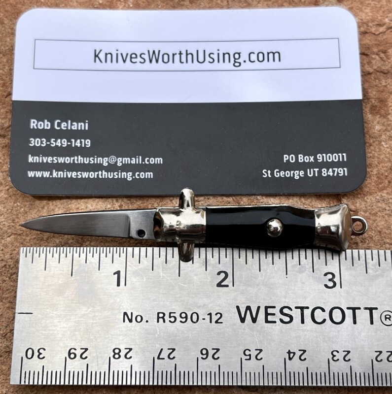 Bambi Miniature Switchblade Keychain Knife, Made By Farfalli In Italy ...