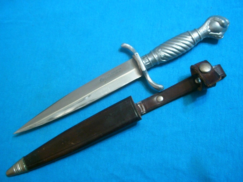 VINTAGE CARL SCHLIEPER EYE BRAND GERMAN EYE BALL CLAW DAGGER KNIFE ...