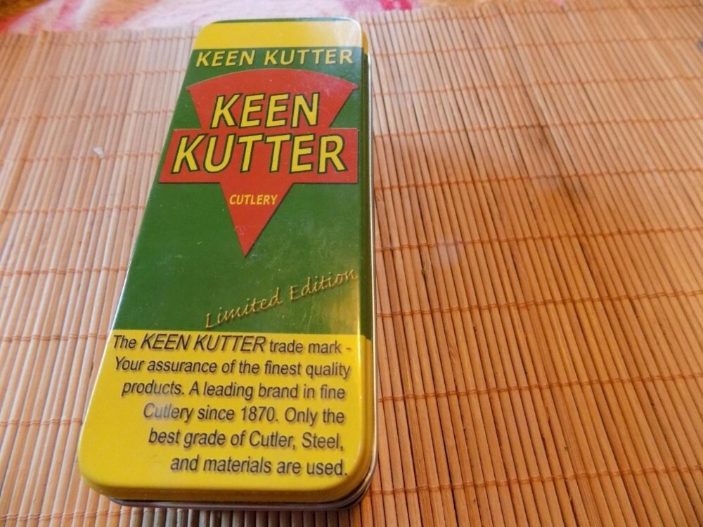 Rare-Keen Kutter Classic Series Barlow knife with Keen Kutter original Tin.