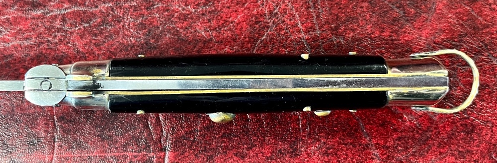 Rare Rizzuto Estileto Milano Fixed Guard Picklock Switchblade Knife