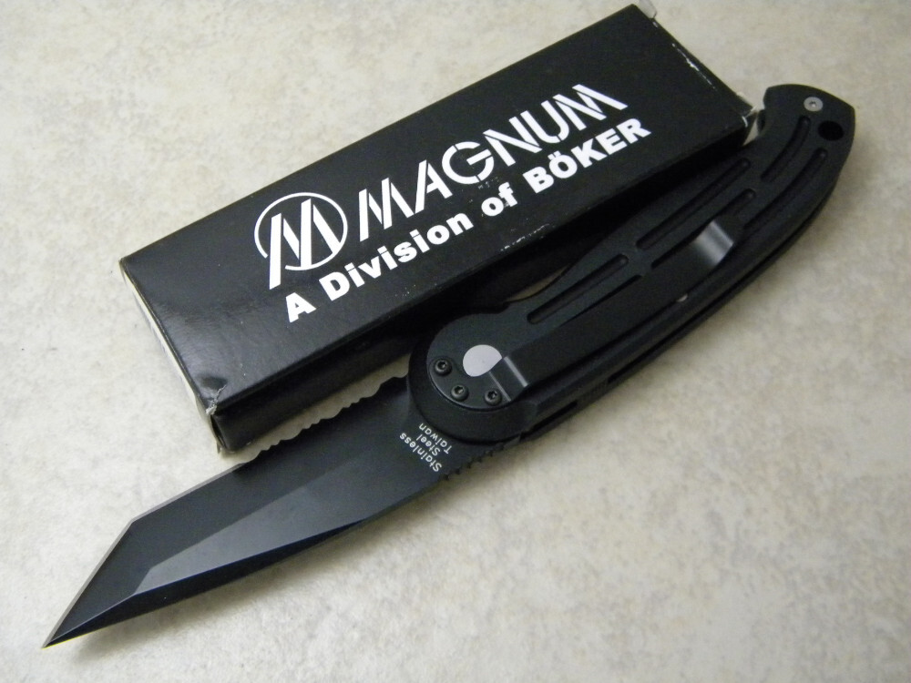 Magnum Boker Design B0018 Speedmaster Automatic Knife NIB