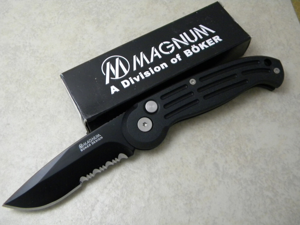 Magnum Boker Design B0017 Automatic Folding Knife NIB