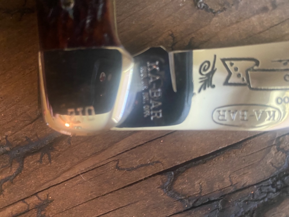 Ka-bar dogs head hunter