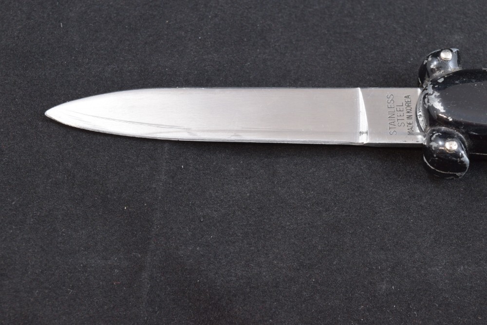 Vintage Nato Out The Front Automatic Knife