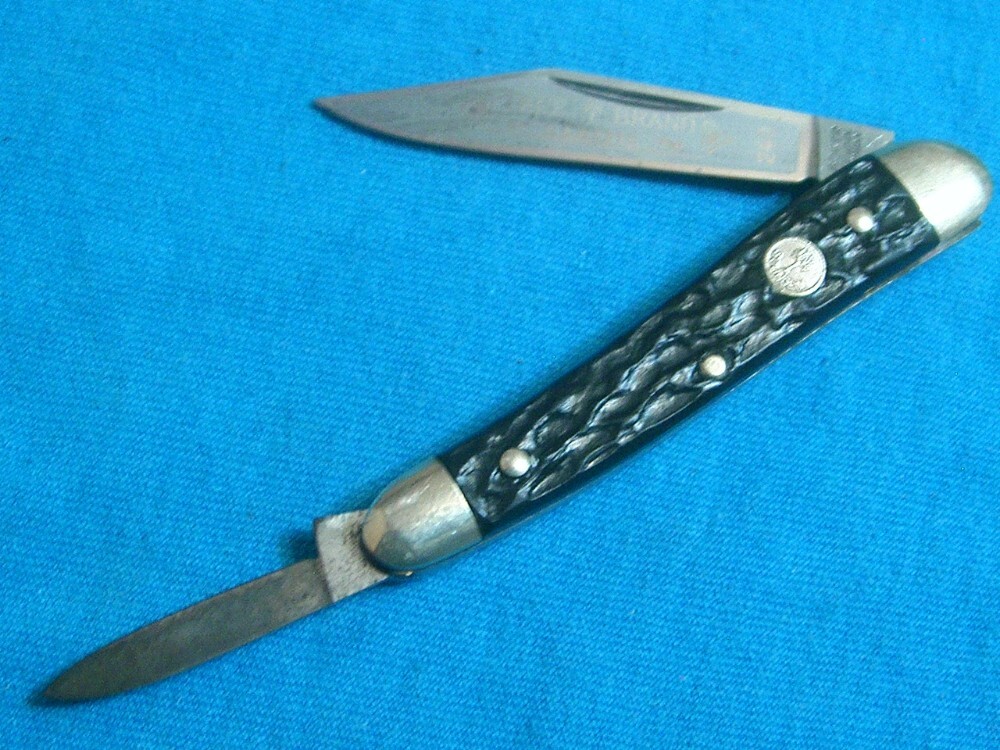 VINTAGE BOKER SOLINGEN GERMANY TREE BRAND CLASSIC 240 WHITTLER FOLDING ...