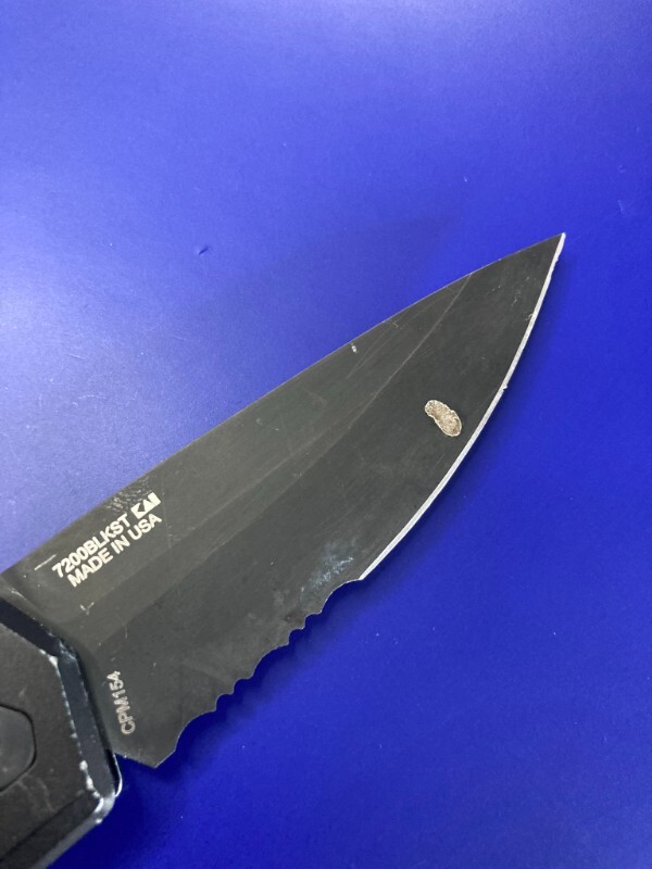Kershaw Launch 2 Automatic Knife Black Aluminum 7200BLKST
