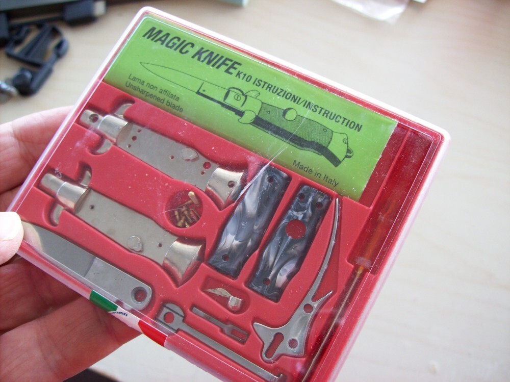 Italian Magic Knife Switchblade Kit Complete with Instructions UNUSED W ...