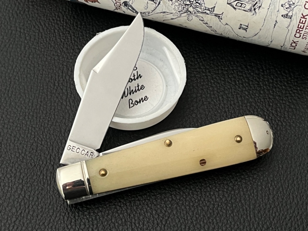 Great Eastern Cutlery GEC 141218 SFO Smooth White Bone Lick Creek Boy's ...