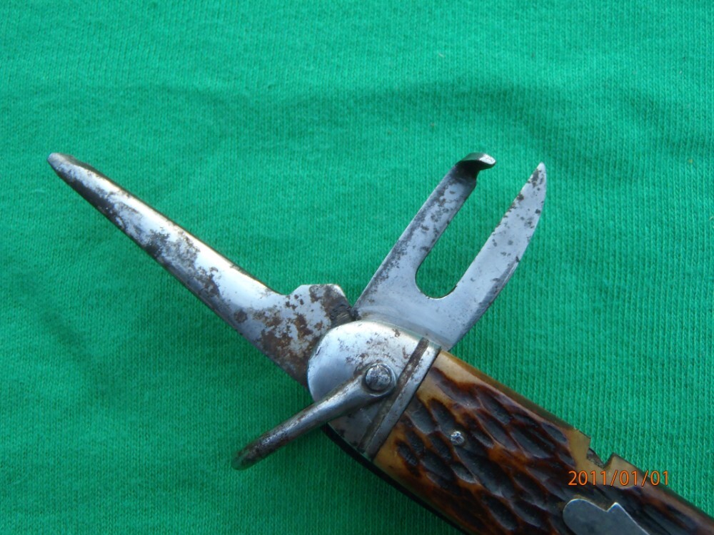 Camillus Cutlery Engineering knife 4 Line WWII