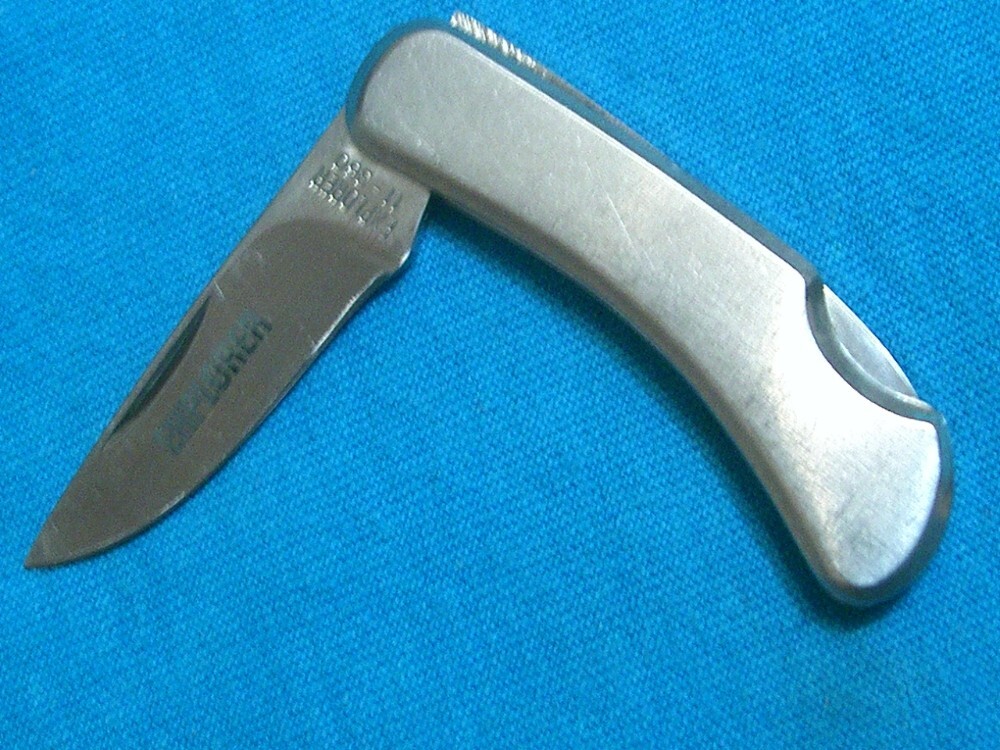 VINTAGE JAPAN EXPLORER 11-360 LOCKBACK FOLDER HUNTING SKINNING FOLDING ...