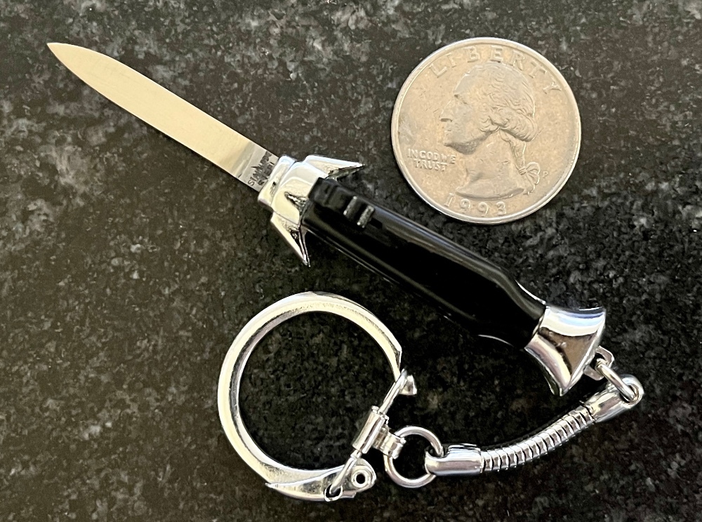 Rare Miniature Out The Front OTF Switchblade Knife, Japan, Original ...