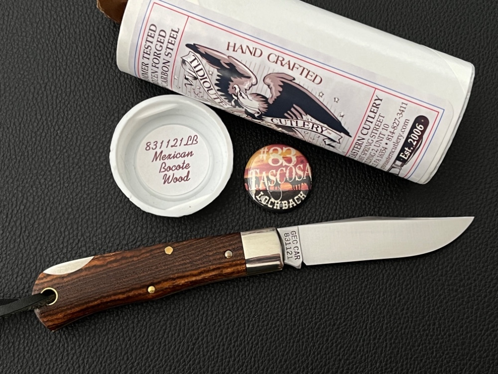 Great Eastern Cutlery GEC 831121 Mexican Bocote Tascosa Lockback Knife