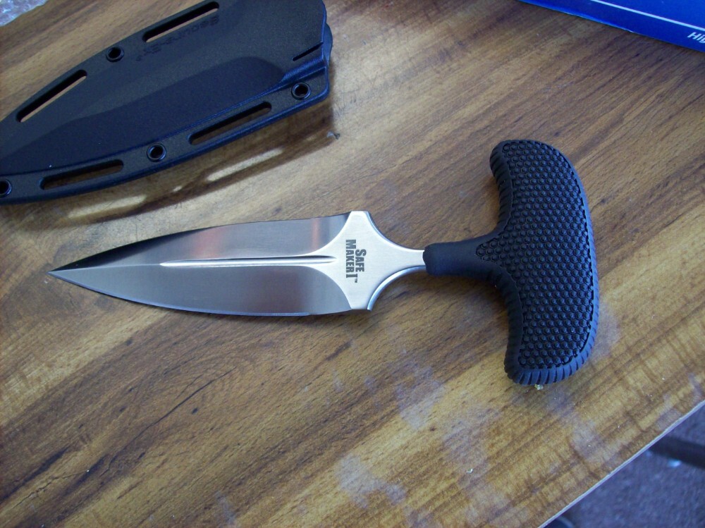 Cold Steel Push Dagger Safe Maker l Model # 12BS Japan UNUSED W/Box ...