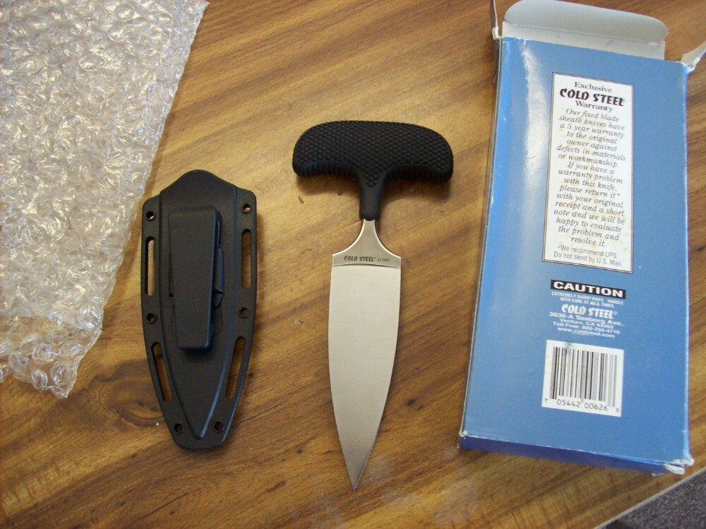 Cold Steel Push Dagger Safe Maker l Model # 12BS Japan UNUSED W/Box ...