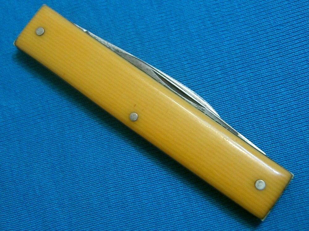 VINTAGE ANTIQUE REMINGTON UMC USA KELLY TIRES AD ADVERTISING KNIFE ...