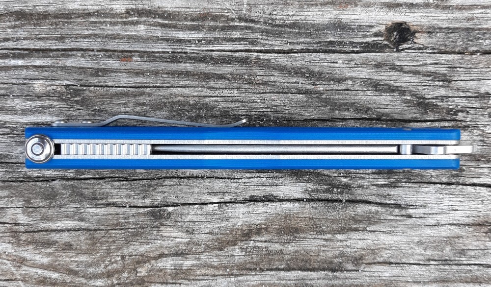 Benchmade 51 Morpho Bali-song rare blue handles excellent!