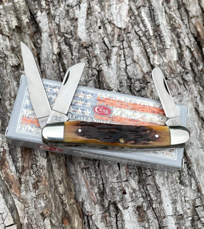 CASE XX ** 1979 BRADFORD CENTENNIAL STAG 18 PATTERN STOCKMAN