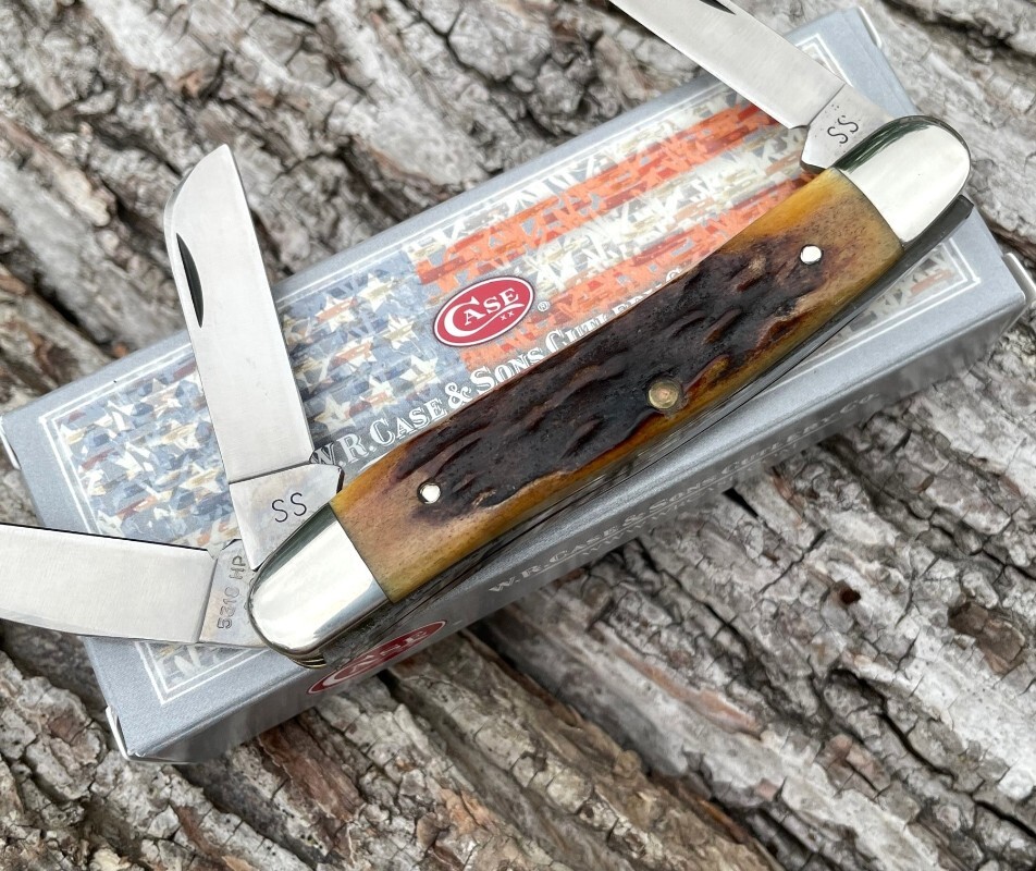 CASE XX ** 1979 BRADFORD CENTENNIAL STAG 18 PATTERN STOCKMAN