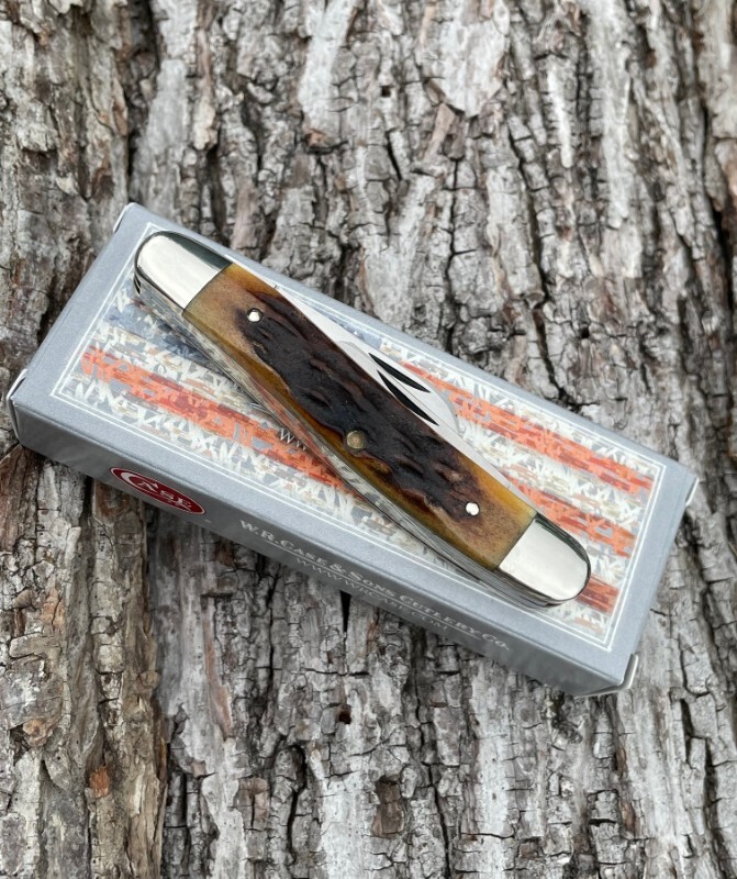 CASE XX ** 1979 BRADFORD CENTENNIAL STAG 18 PATTERN STOCKMAN