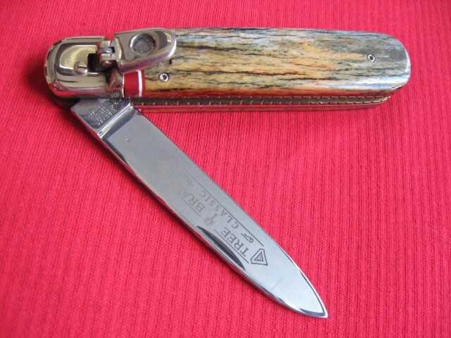 Vintage German Boker 712 Leverlock Knife - Custom