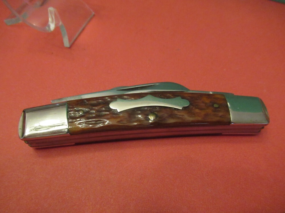 John Pimble Belknap HDW & MFG Co. Brown Bone Congress Pattern # 5517