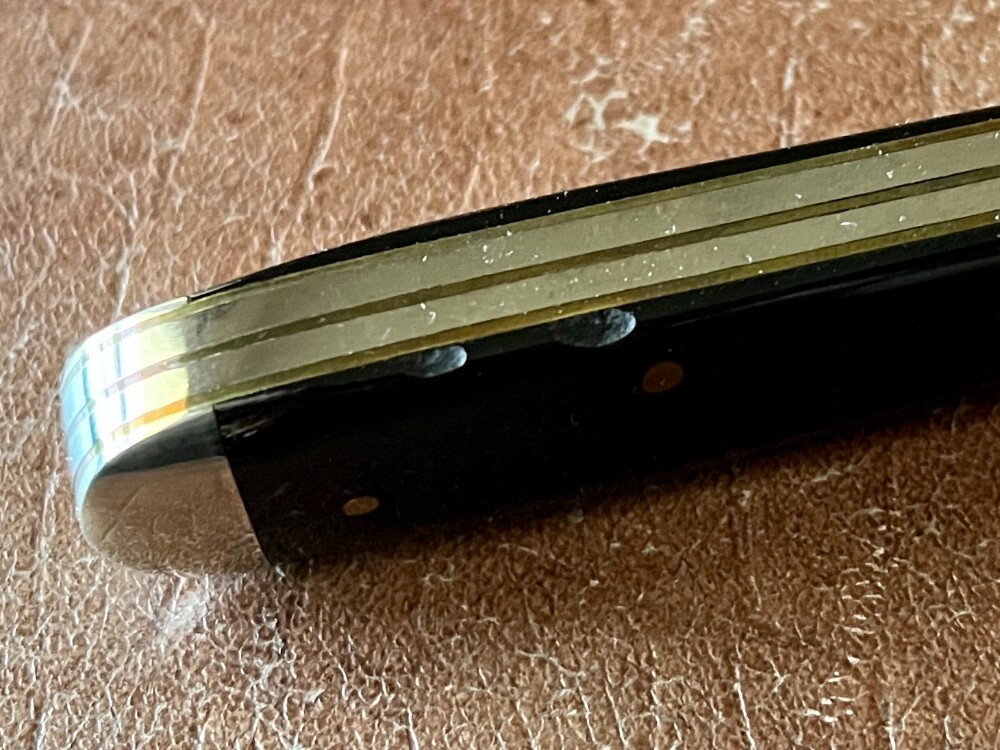 Marbles MSA English Jack Knife, Buffalo Horn Handle, USA Made In 2001 ...