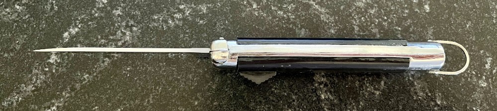 Rare Vintage Out The Front (OTF) Switchblade, Japan Mark and Bale, Unused
